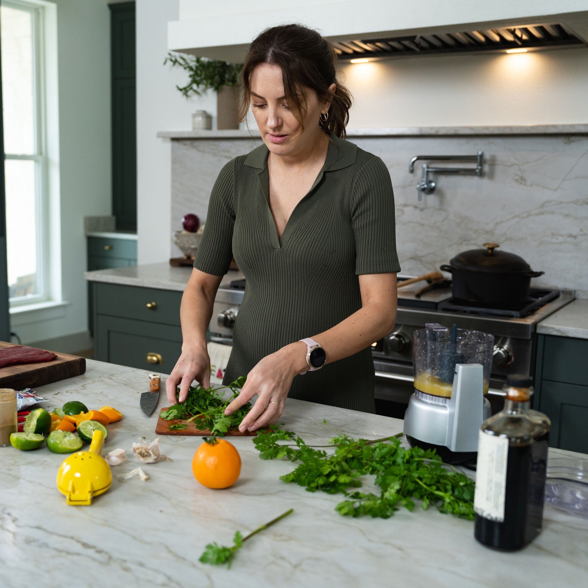 Axis Deer Fajitas with Danielle Prewett – Smithey Ironware